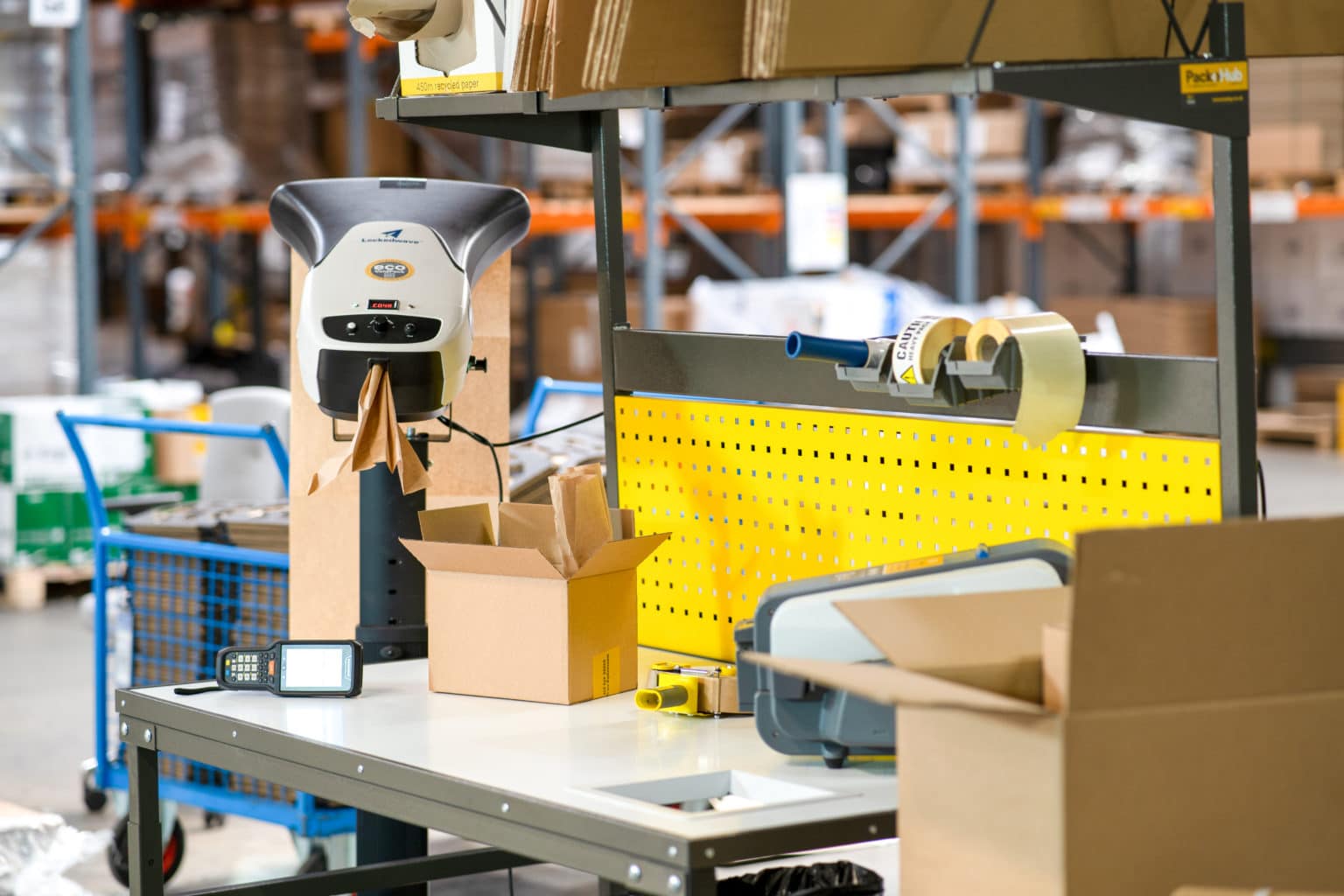 PackHub™ | Packing Bench | Wessex Packaging