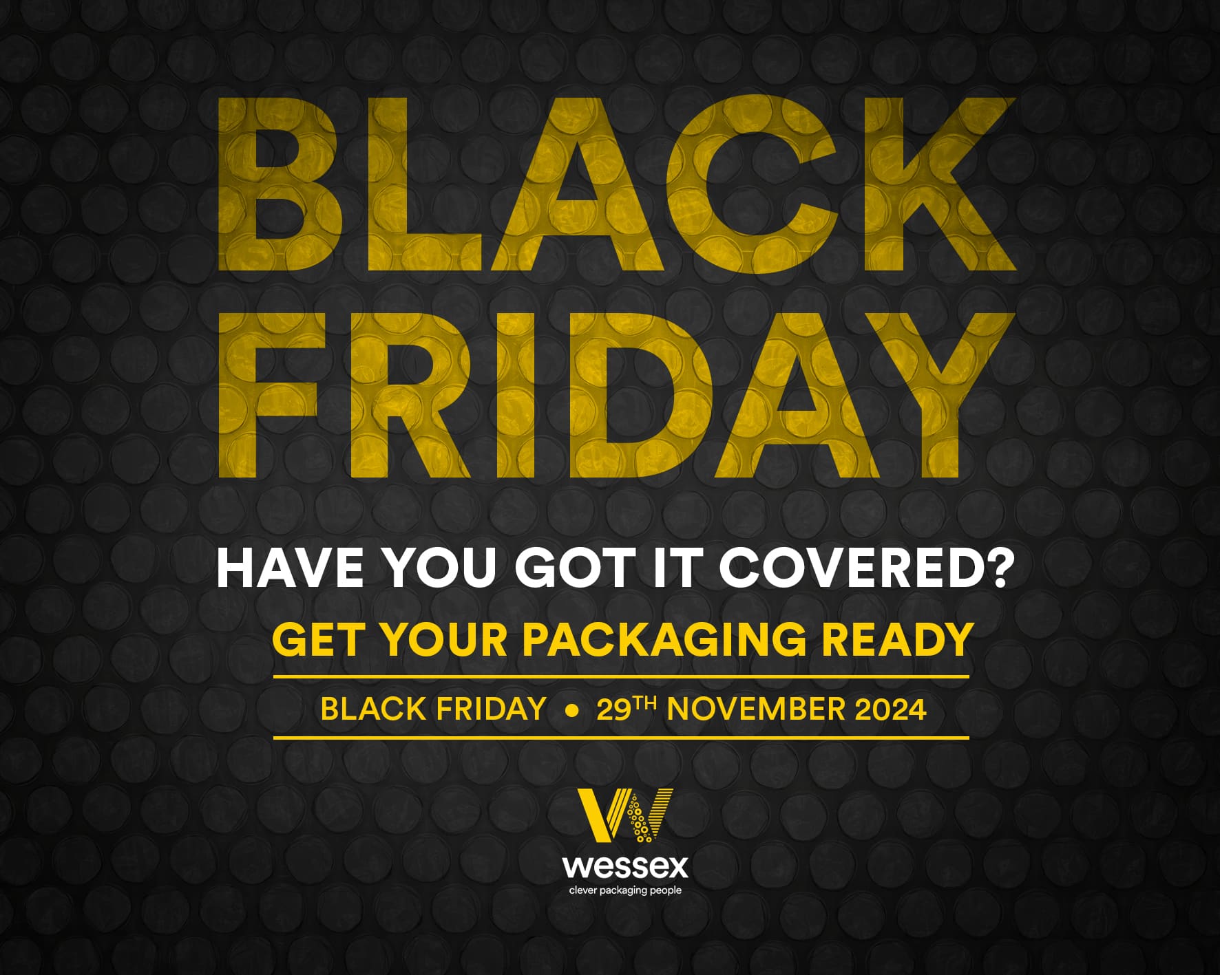 Black Friday Fulfilment Packaging | Wessex Packaging